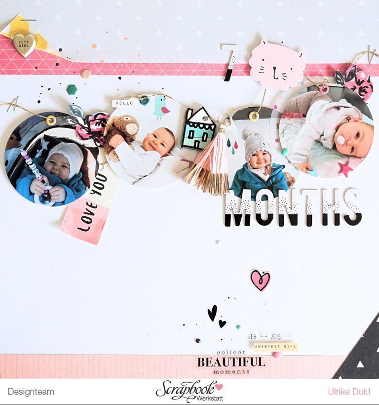 7 Months – think pink & mint